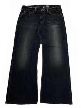 Guess | Jeans | Y2k Guess Jeans Cliff Bootcut Dark Wash Baggy Jeans ...